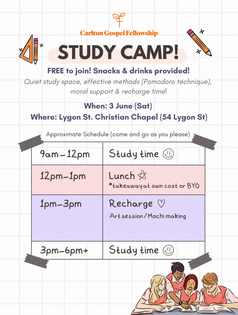 Study Camp – Lygon Street Christian Chapel